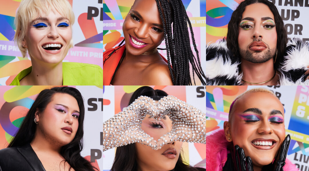 Show Your Pride and Joy Pride Campaign and Makeup Looks